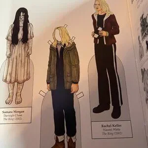 Other | Great Horror Movie Villains Paper Doll Book By Erin Aellis ...